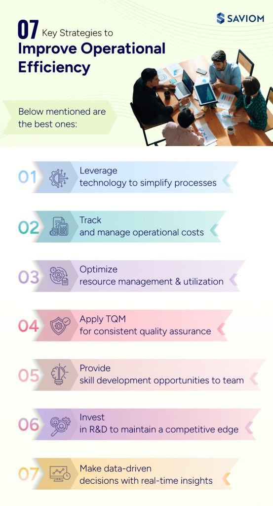 Infographic: 7 Strategies to Improve Operational Efficiency